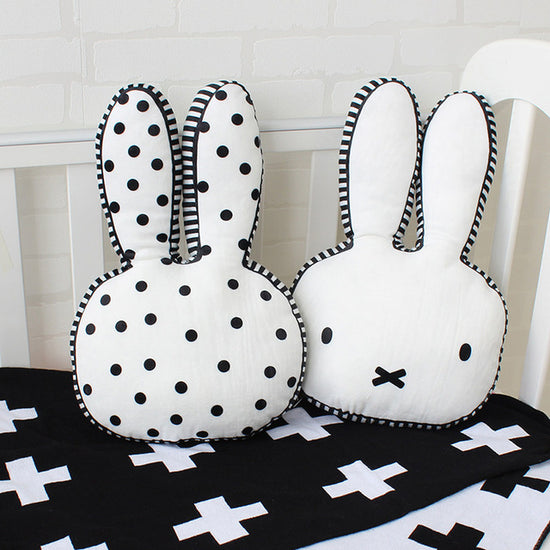 Miffy Plush Pillow - Kawaii Bunny Cushion - Just Kidding Store
