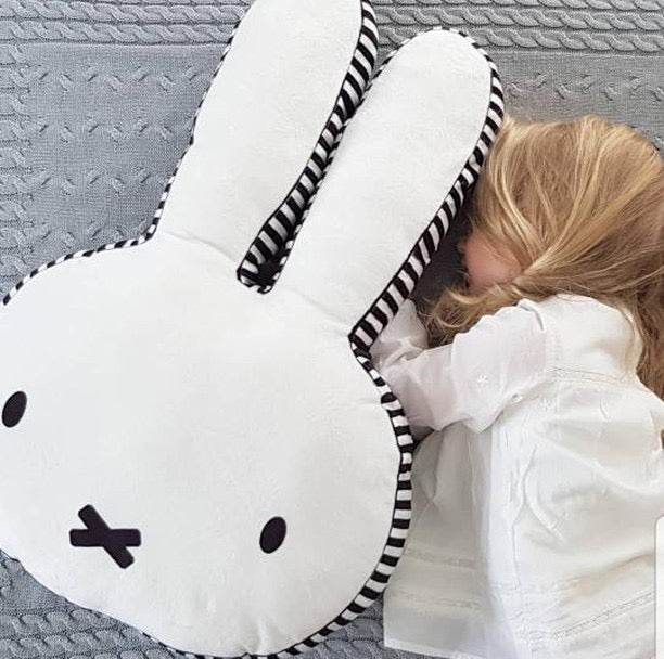 Miffy Plush Pillow - Kawaii Bunny Cushion - Just Kidding Store